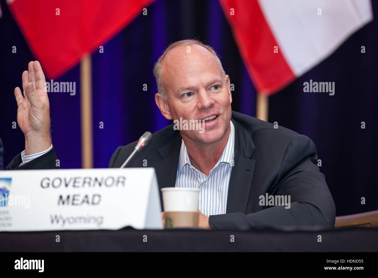 San Diego, California, USA. December 14, 2016 - 9 Western Governors ...