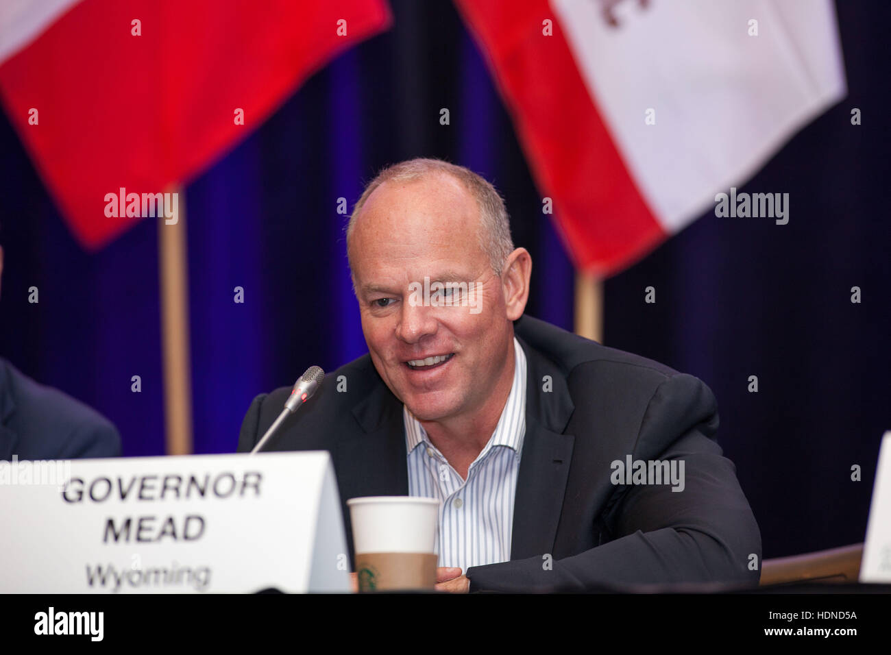 San Diego, California, USA. December 14, 2016 - 9 Western Governors ...