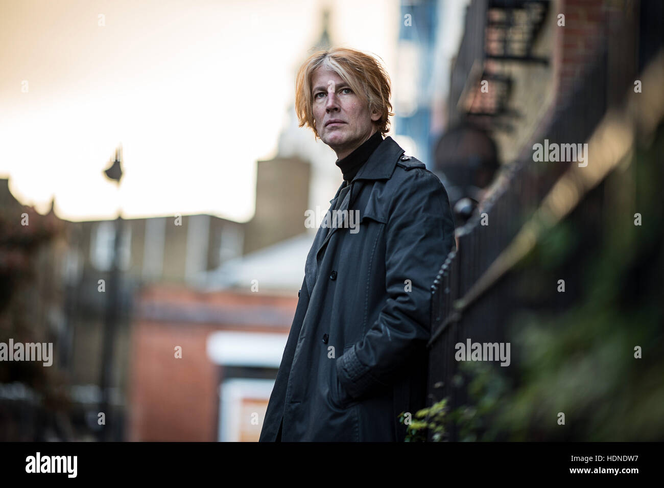 London, UK. 10th Nov, 2016. Musician Charlie Fowler pictured in a ...