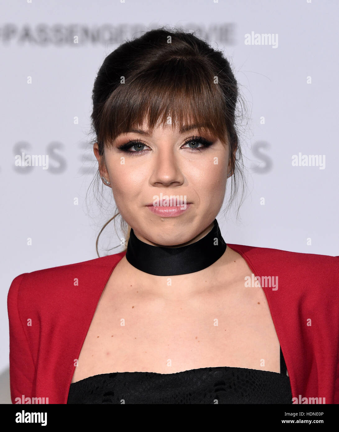 Westwood, California, USA. 14th Dec, 2016. Jennette McCurdy arrives for ...