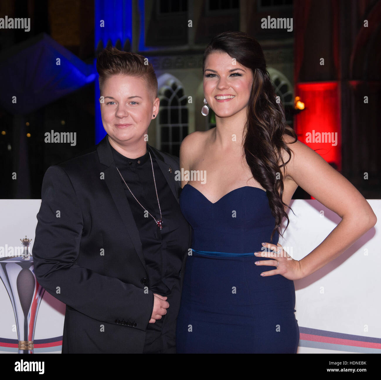 London, UK. 14th Dec, 2016. Saara Aalto and Meri Sopanen in Guild Hall ...