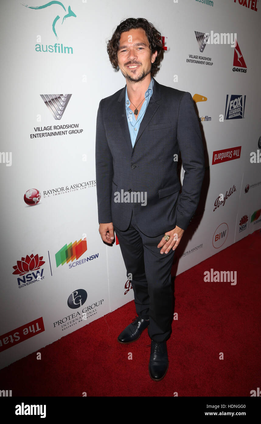 Australians In Film's 5th Annual Awards Gala Featuring: Luke Arnold ...