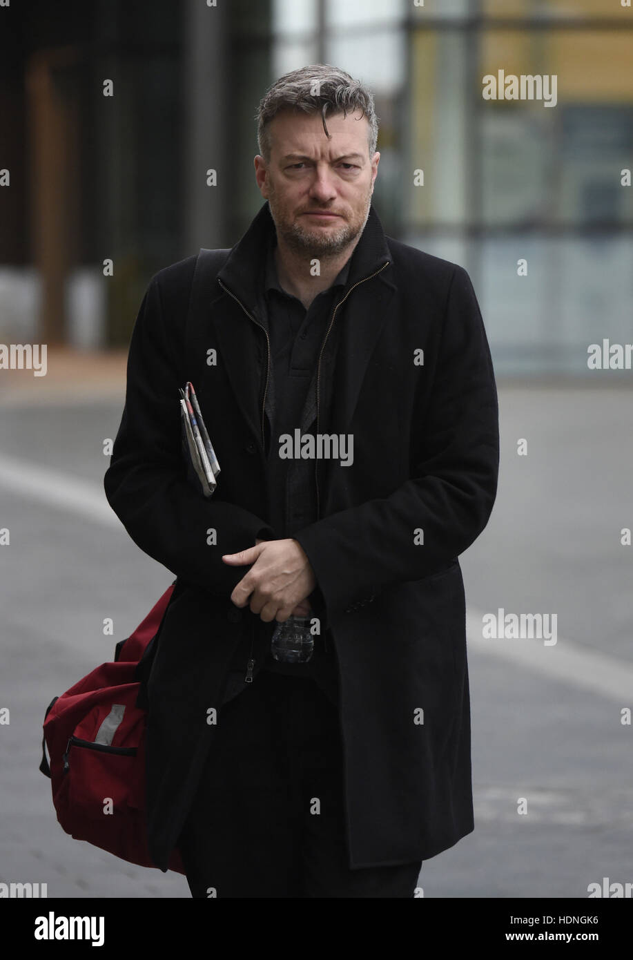 Actor Charlie Brooker seen arriving at the BBC Breakfast Studio's in ...