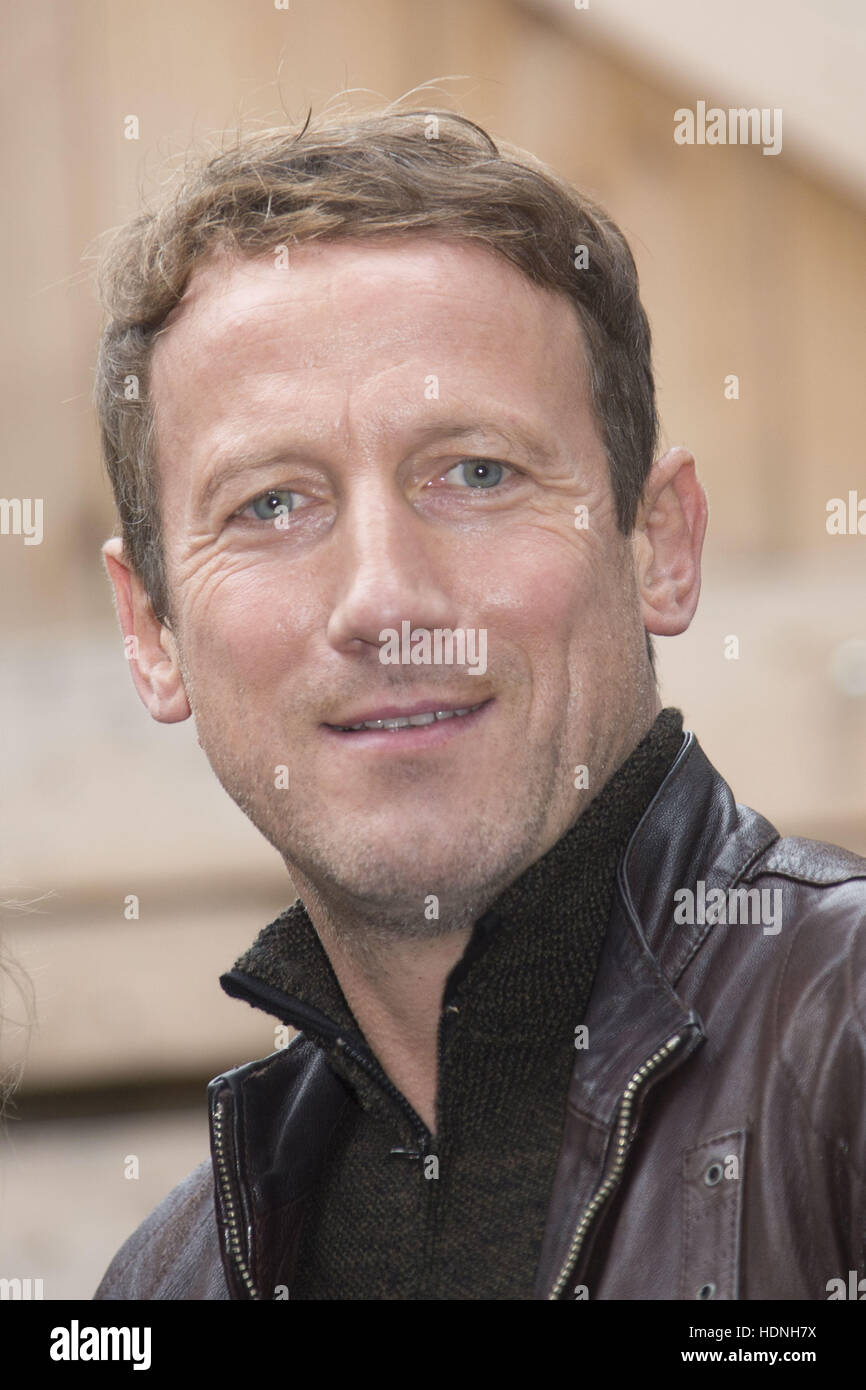 On the set of German ARD Movie "Tatort: Baeser Boden" at farm Eggers ...