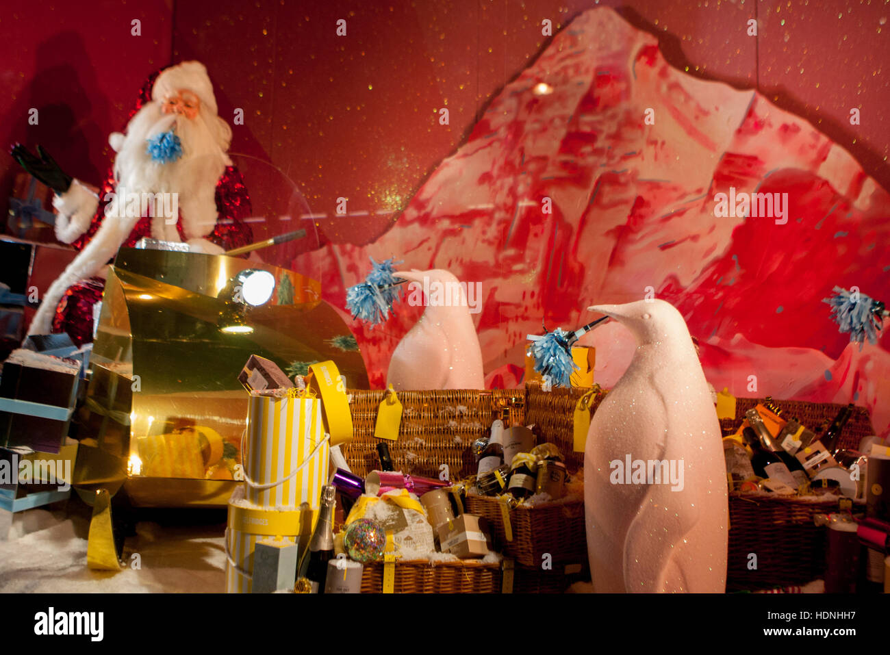 Selfridges unveil their Christmas window displays Featuring: Atmosphere ...