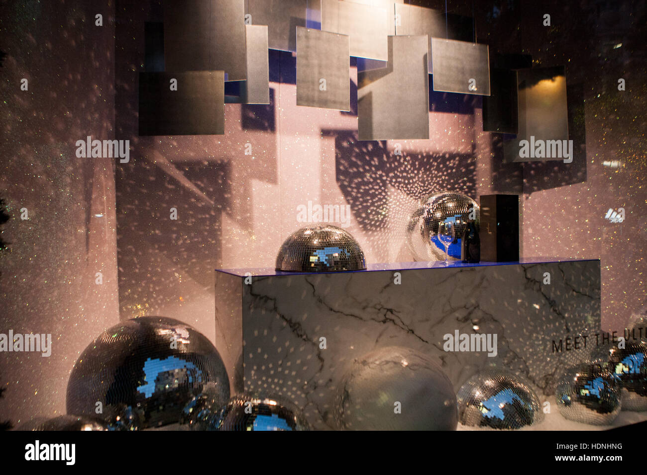 Selfridges unveil their Christmas window displays Featuring: Atmosphere ...