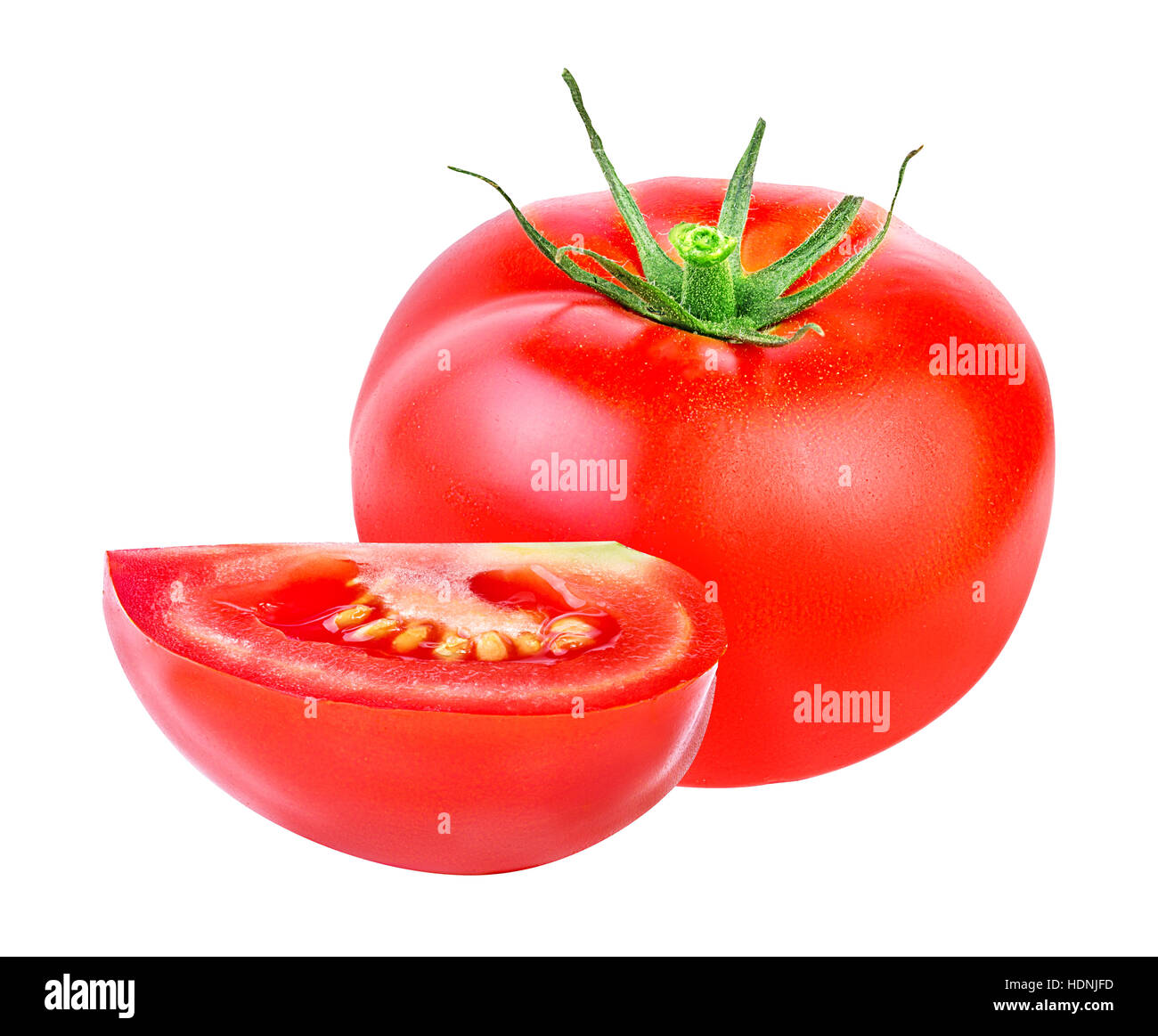 Tomato isolated on white. With clipping path Stock Photo - Alamy
