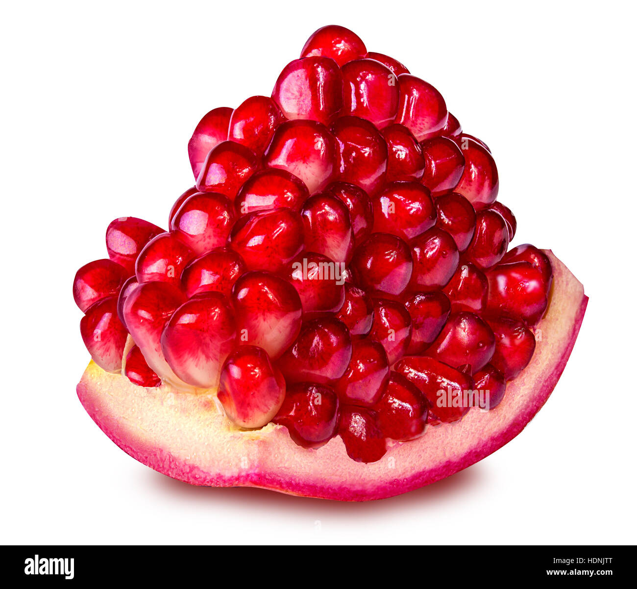 pomegranate isolated on white background Stock Photo - Alamy