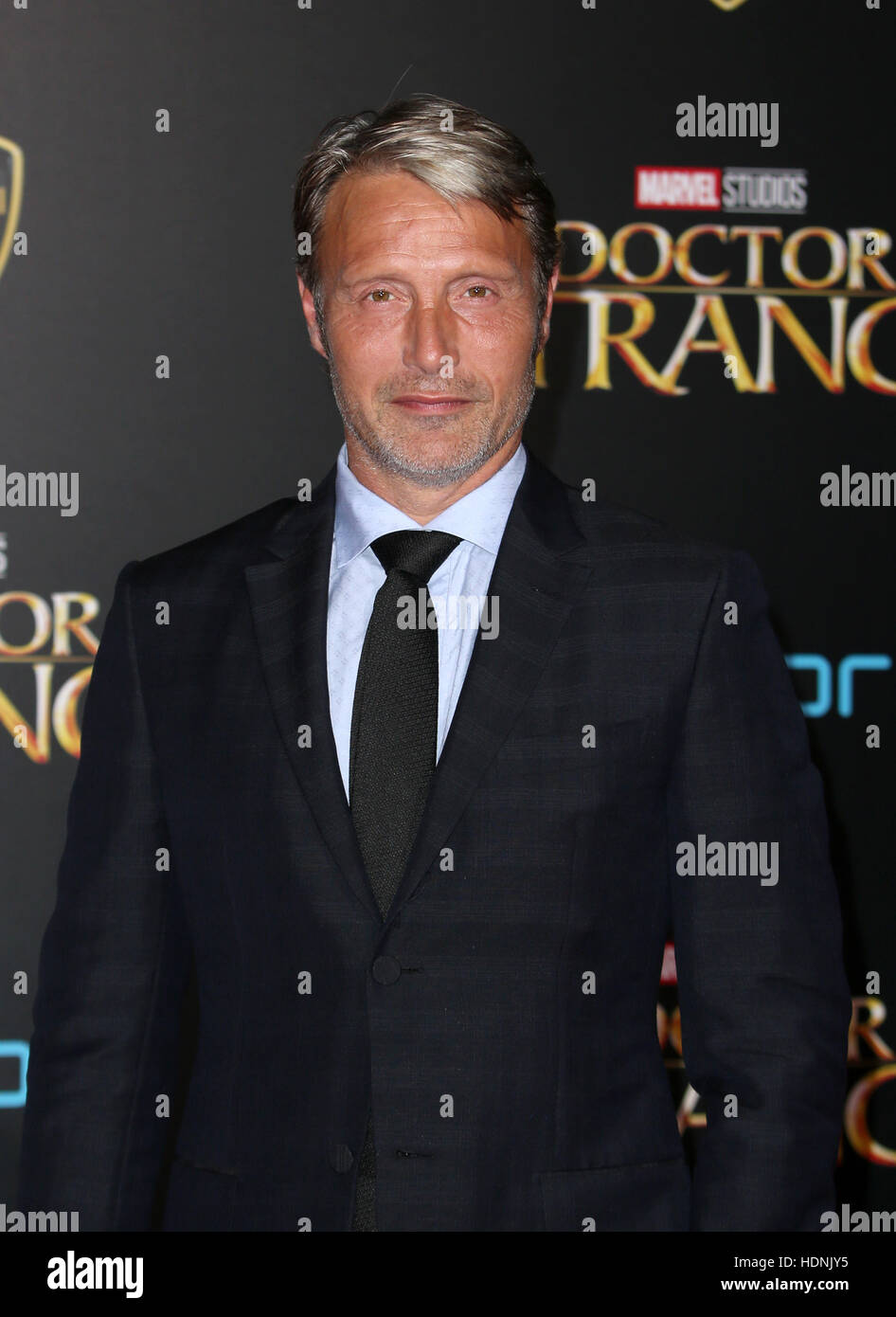 Premiere Of Disney And Marvel Studios' "Doctor Strange" Featuring: Mads ...