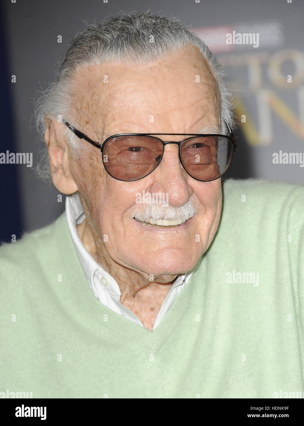 Film Premiere of Doctor Strange - Arrivals Featuring: Stan Lee Where ...