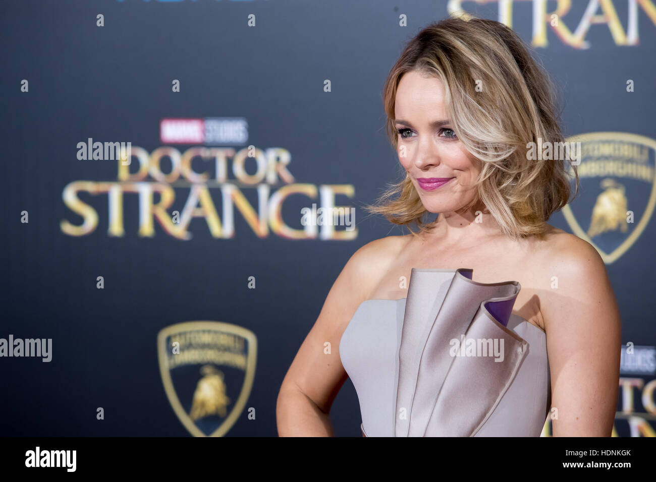 Premiere of Disney and Marvel Studios' Doctor Strange Featuring: Rachel ...