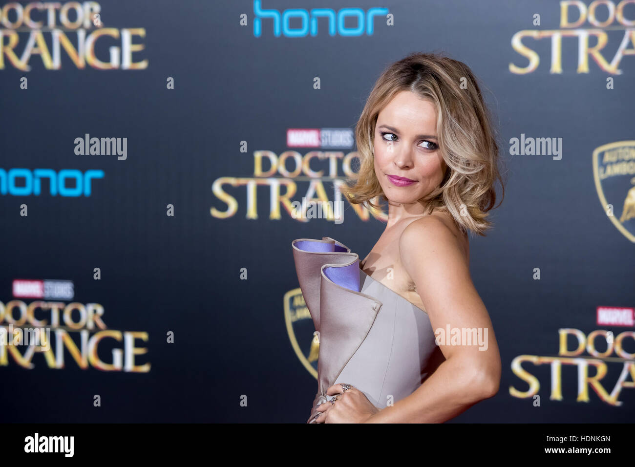 Premiere of Disney and Marvel Studios' Doctor Strange Featuring: Rachel ...