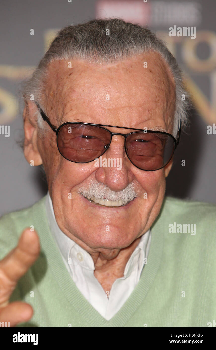 Premiere Of Disney And Marvel Studios' "Doctor Strange" Featuring: Stan ...