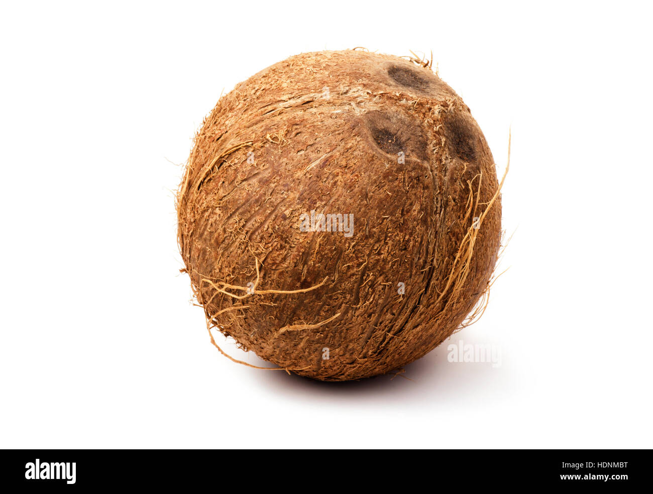 Coconut isolated on white Background Stock Photo - Alamy