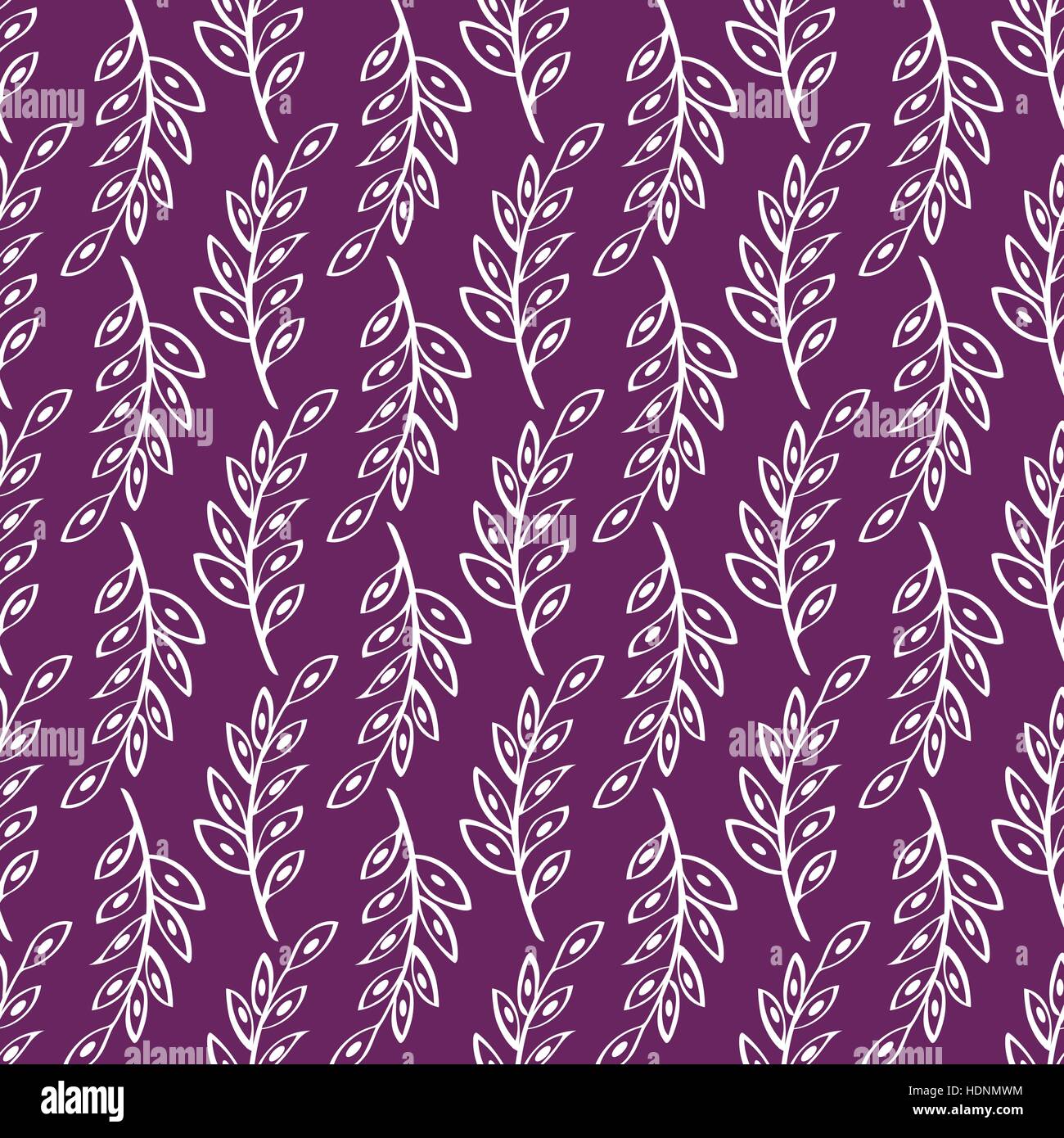 Vector sprig Seamless pattern background Stock Vector Image & Art - Alamy