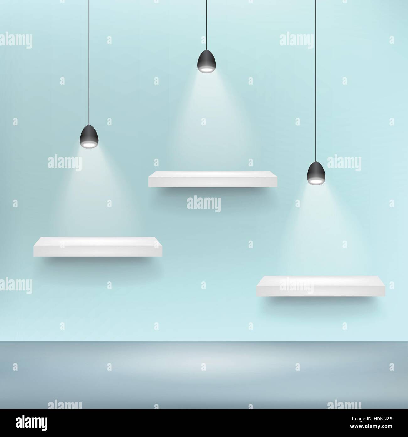 3d shelf Stock Vector Images - Alamy