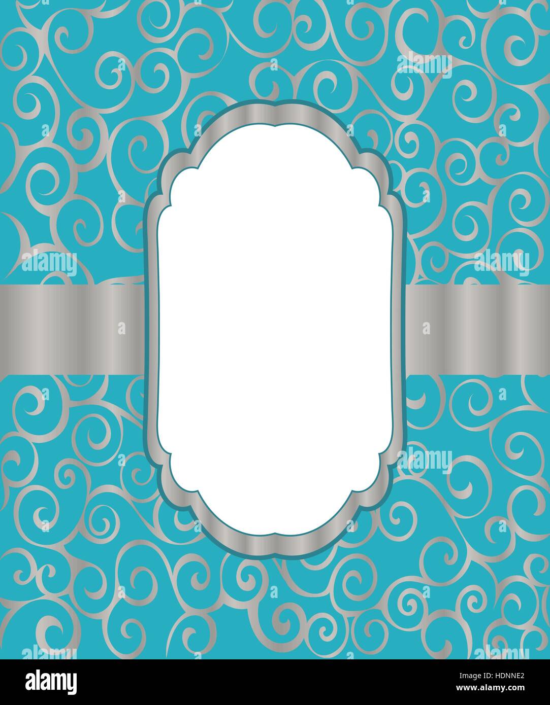 Vintage frame background invitation ornament Stock Vector Image & Art ...