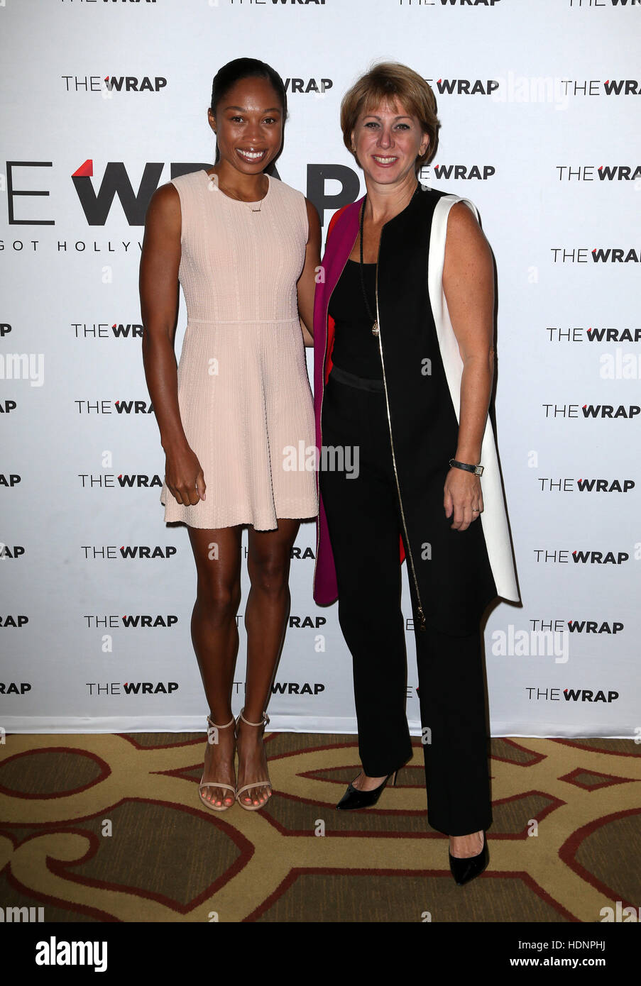 TheWrap's 2016 Power Women Breakfast Featuring: Allyson Felix, Sharon ...