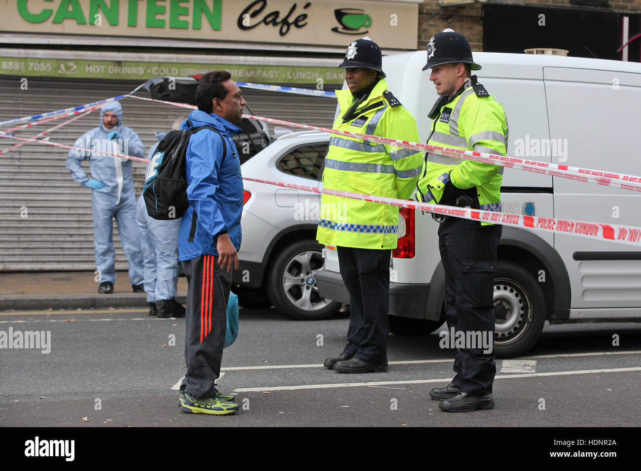 At wood green police station in north london hi-res stock photography ...