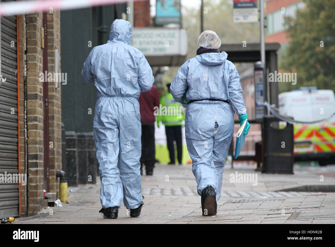 At wood green police station in north london hi-res stock photography ...
