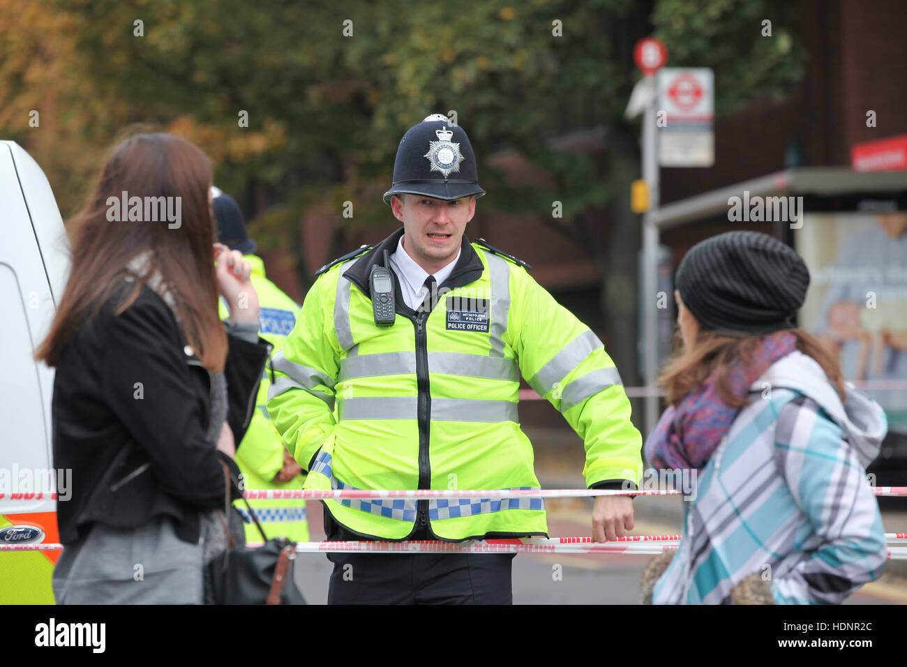 At wood green police station in north london hi-res stock photography ...