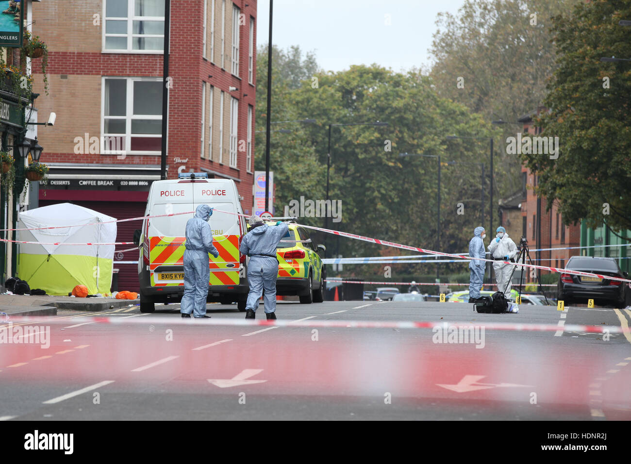 At wood green police station in north london hi-res stock photography ...