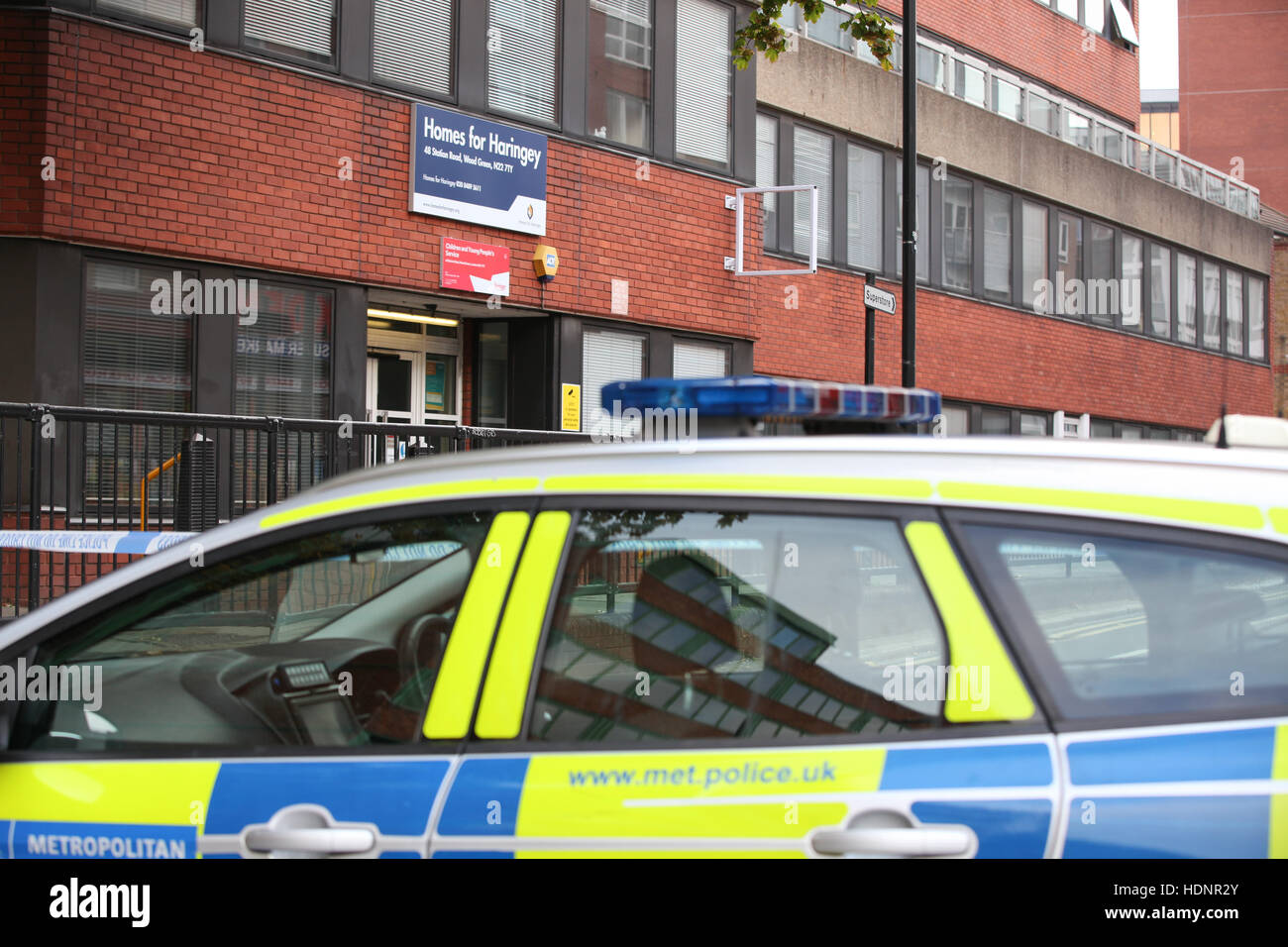 Wood green police station hi-res stock photography and images - Alamy