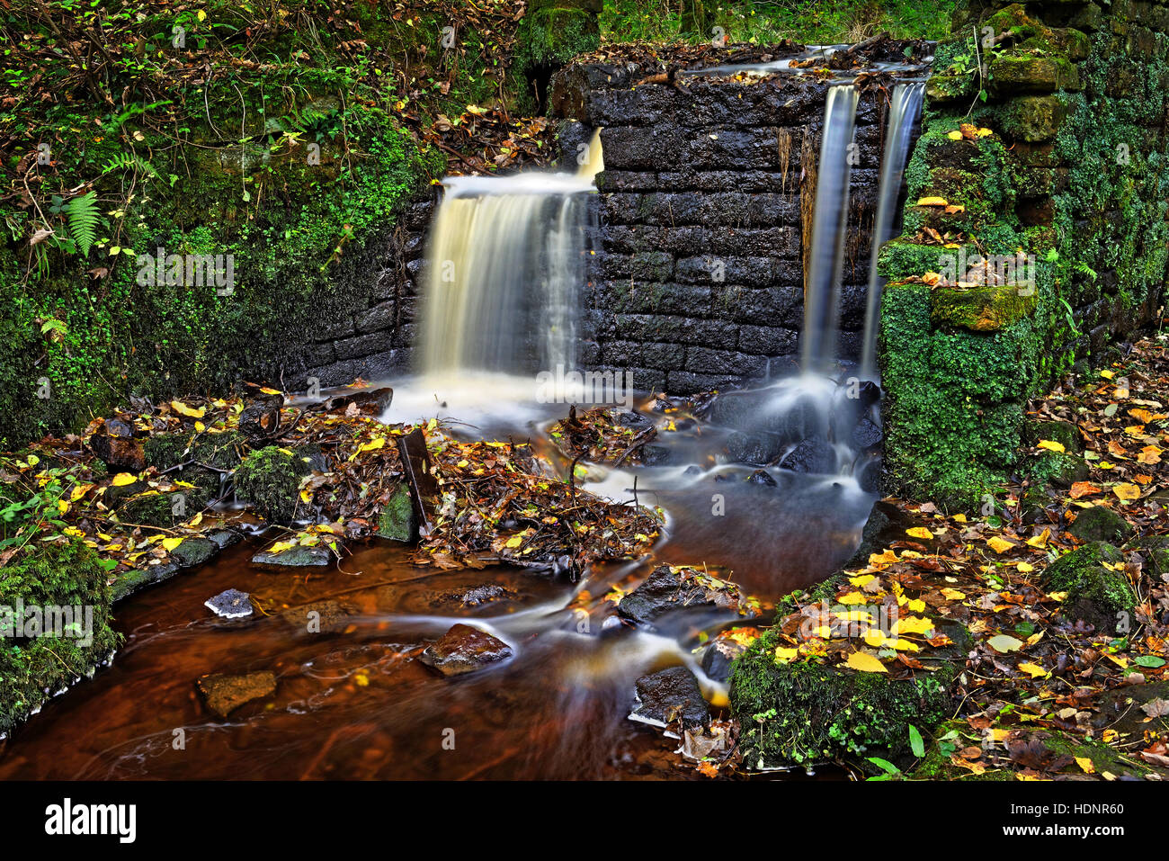 UK,South Yorkshire,Sheffield,River Rivelin,Upper Cut Wheel Near Rivelin ...