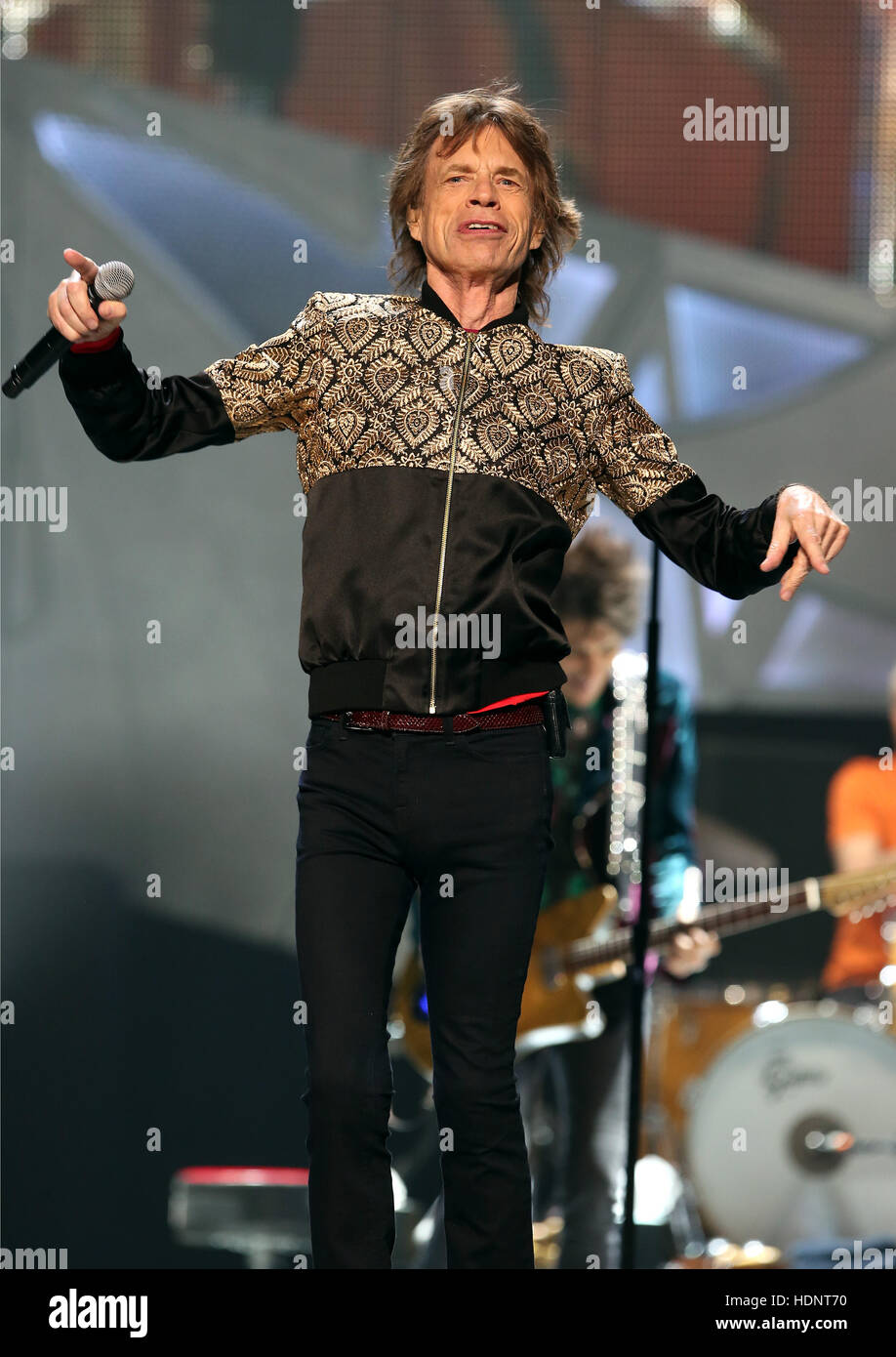 The Rolling Stones perform live in Las Vegas Featuring: The Rolling ...