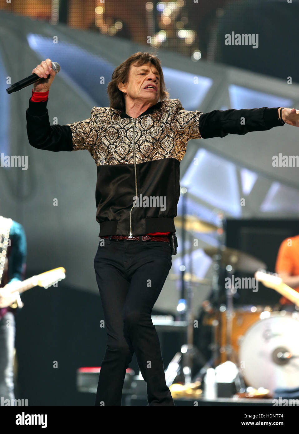 The Rolling Stones perform live in Las Vegas Featuring: The Rolling ...