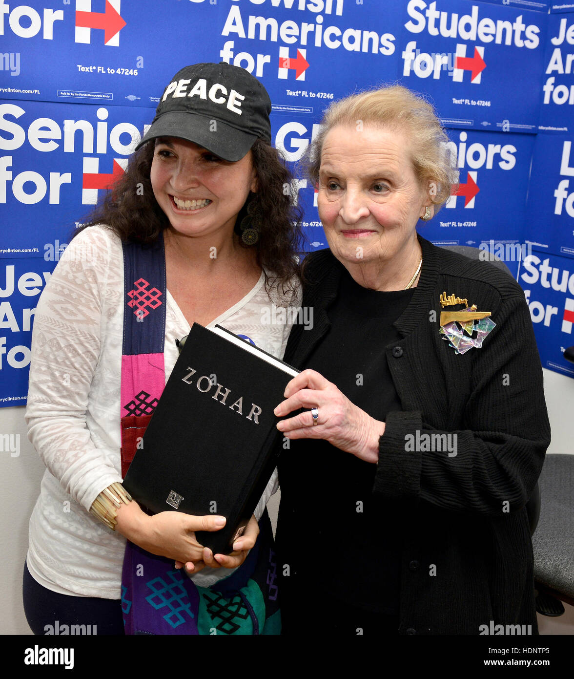 Former U.S. Secretary of State Madeleine Albright attends the Aventura ...