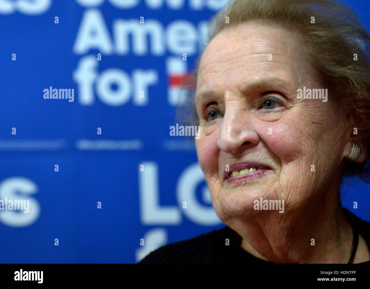 Former U.S. Secretary of State Madeleine Albright attends the Aventura ...