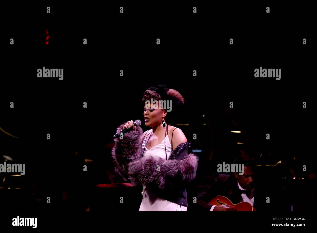 Andra Day performing at the 'Apollo Celebration of Ella' at the Apollo ...