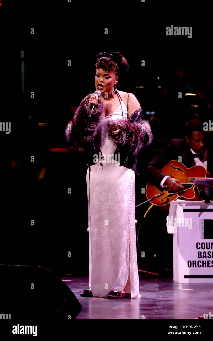 Andra Day performing at the 'Apollo Celebration of Ella' at the Apollo ...