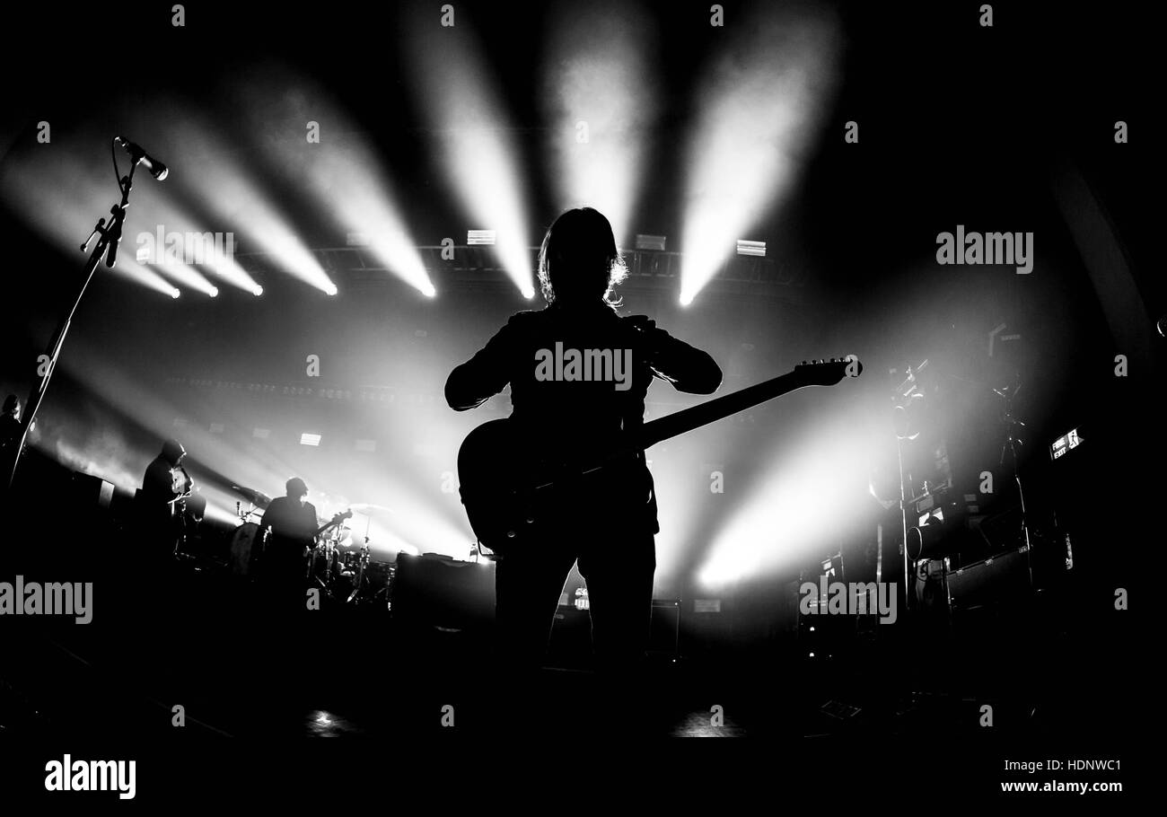 You Me at Six performing live on stage at the O2 Guildhall Southampton ...