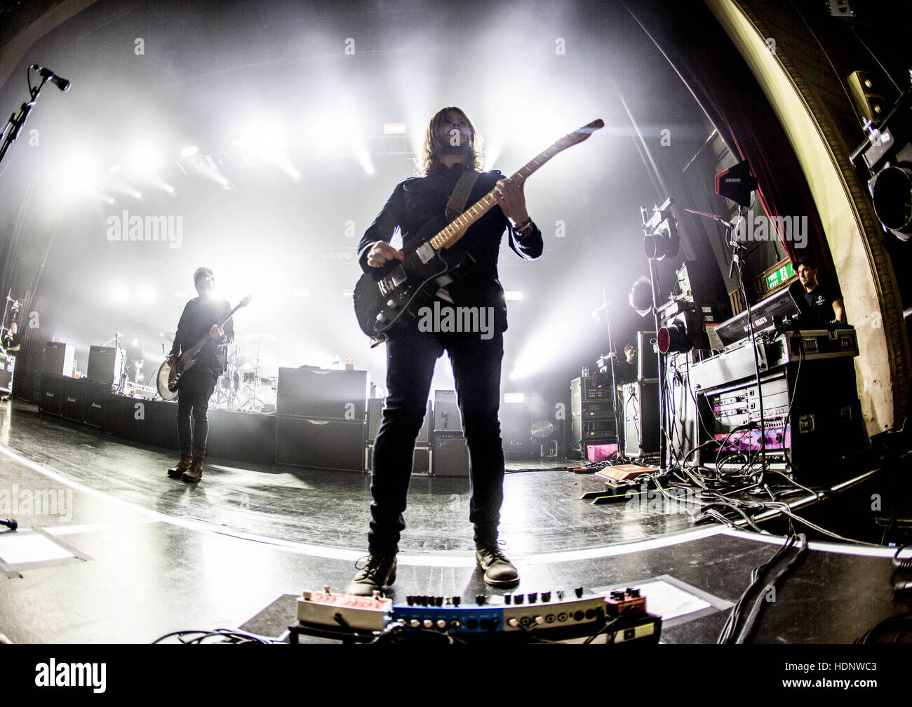 You Me at Six performing live on stage at the O2 Guildhall Southampton ...