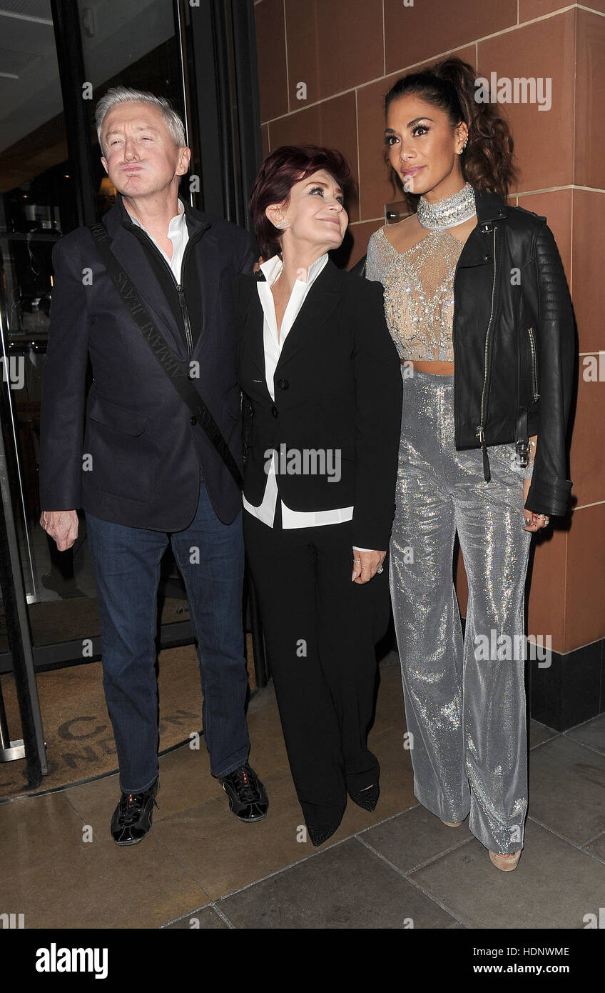 'X Factor' judges Nicole Scherzinger, Louis Walsh and Sharon Osbourne ...
