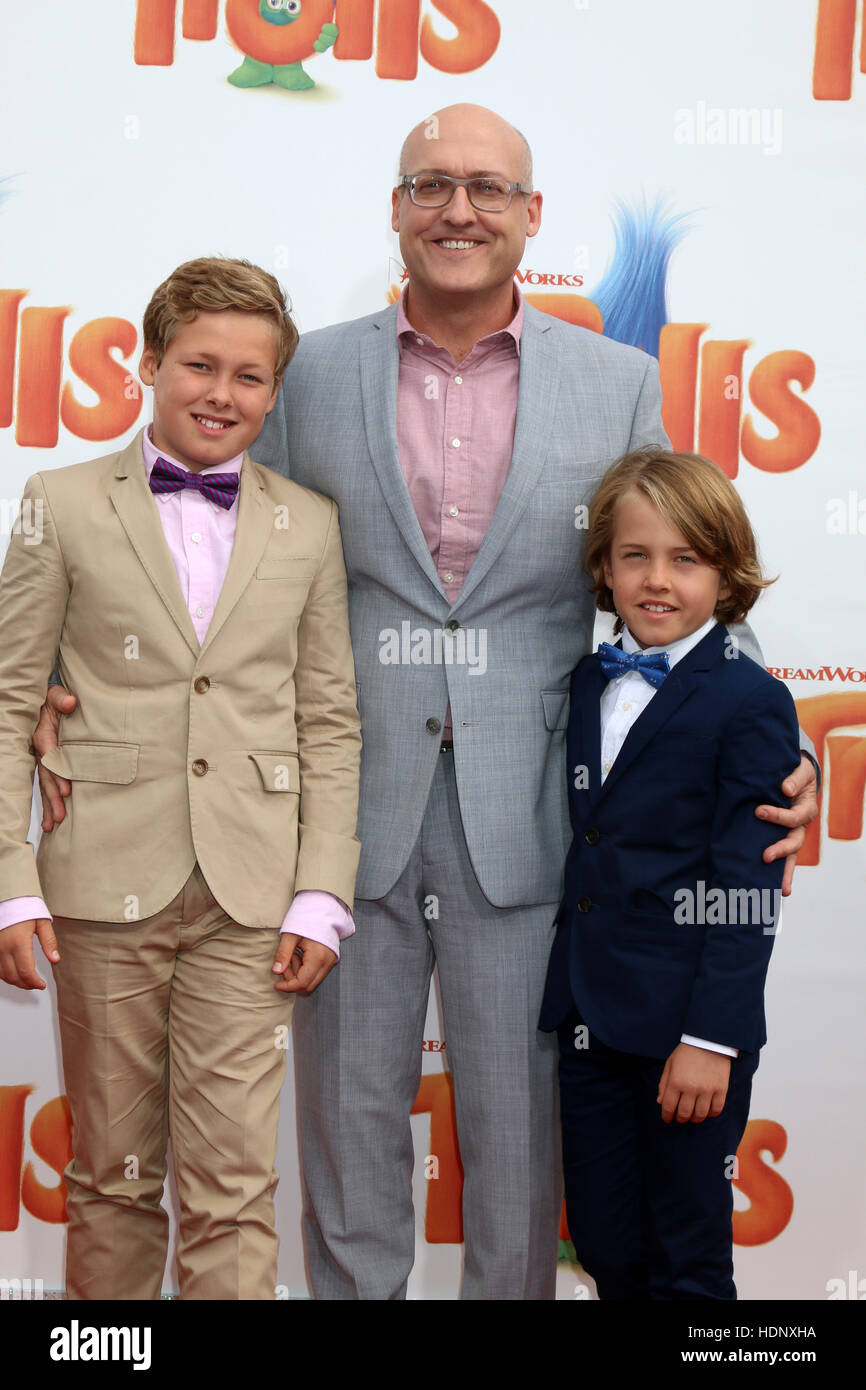 Trolls Premiere at the Village Theatre - Arrivals Featuring: Mike ...