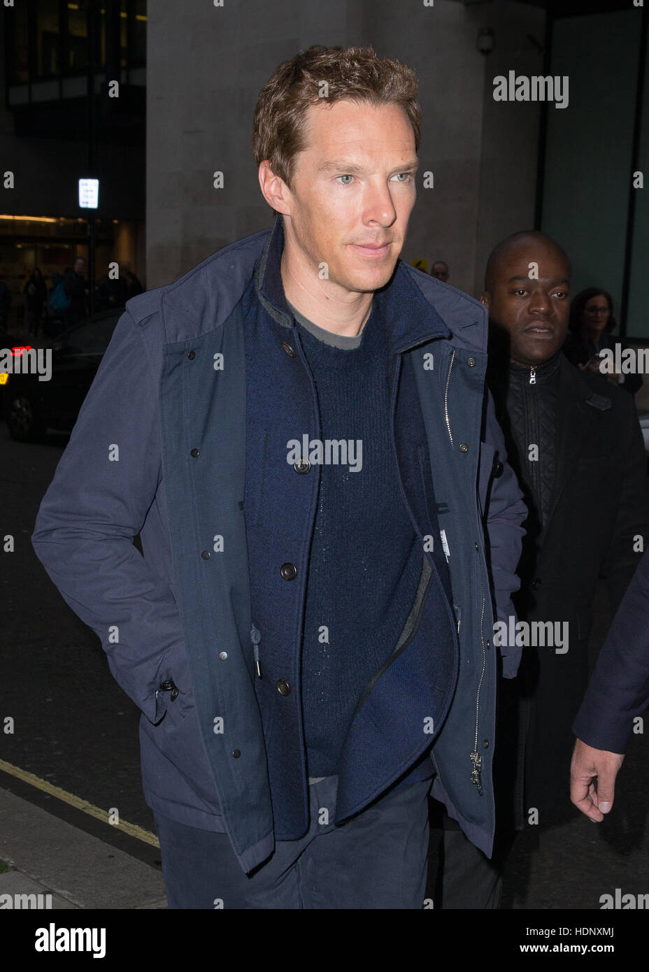Benedict Cumberbatch pictured arriving at the BBC studios to promote ...