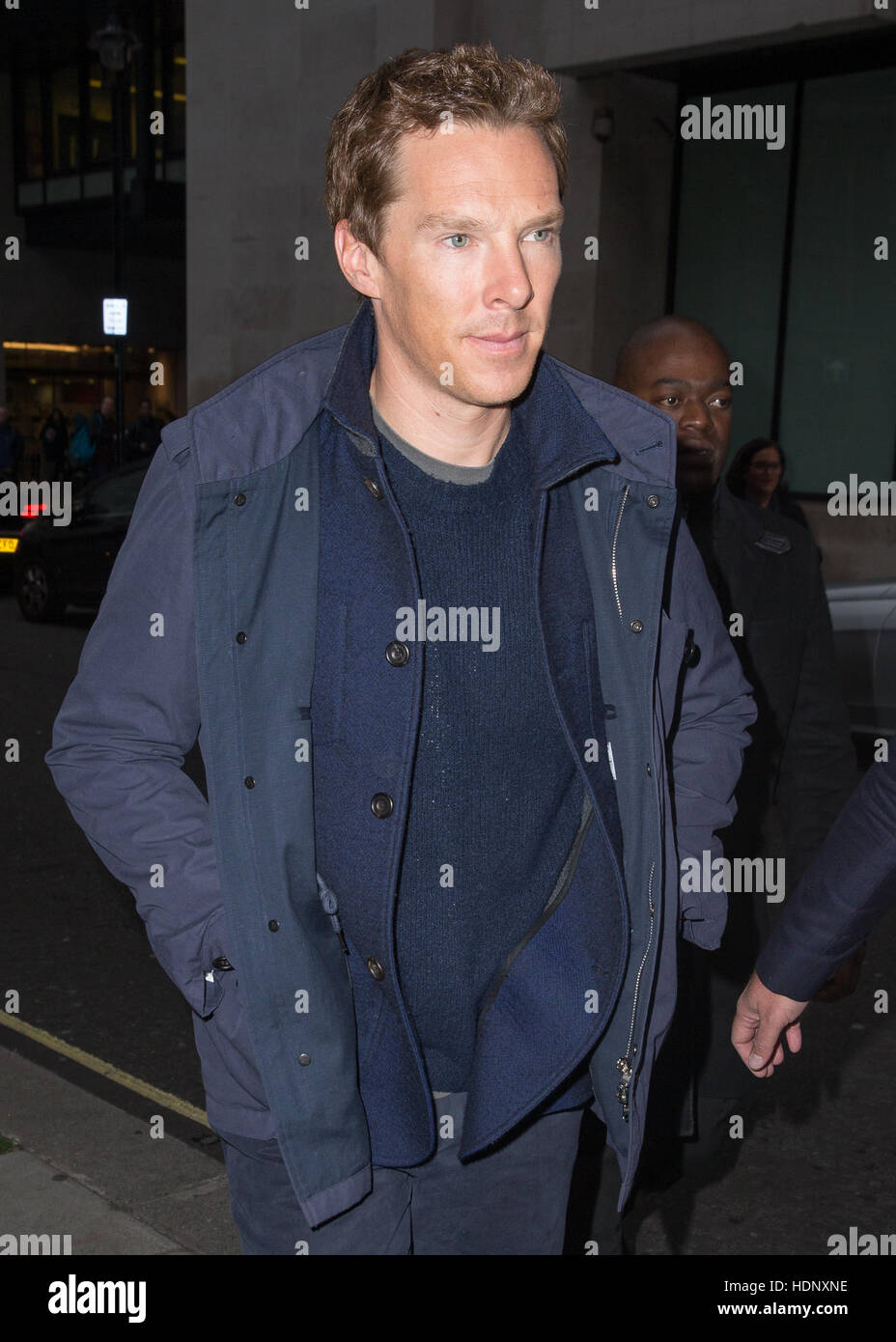 Benedict Cumberbatch pictured arriving at the BBC studios to promote ...