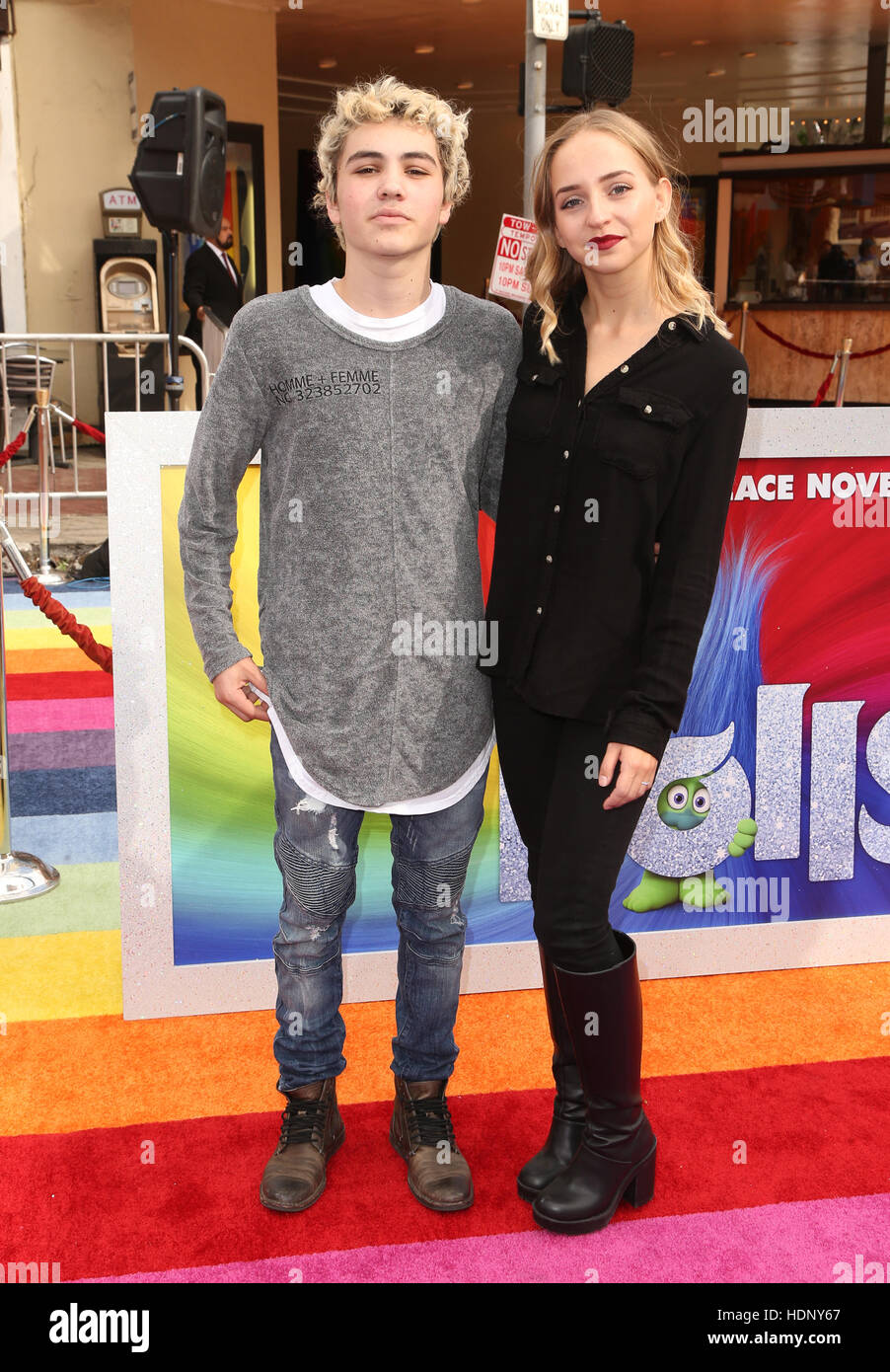 Premiere Of 20th Century Fox's "Trolls" Featuring: Sam Pottorff, Guest ...