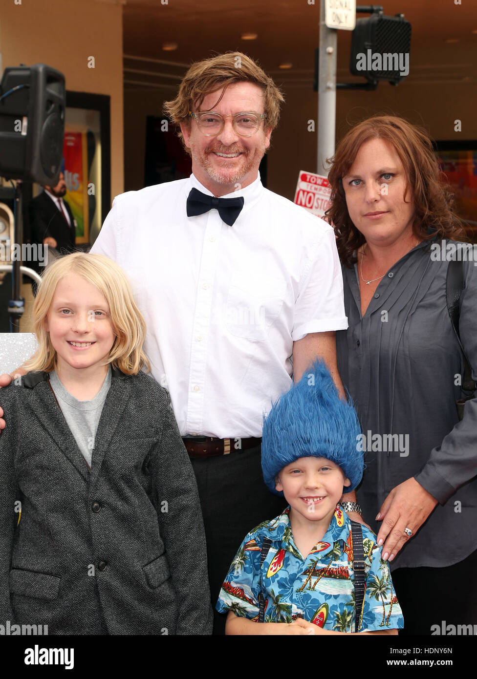 Premiere Of 20th Century Fox's "Trolls" Featuring: Rhys Darby, Family ...