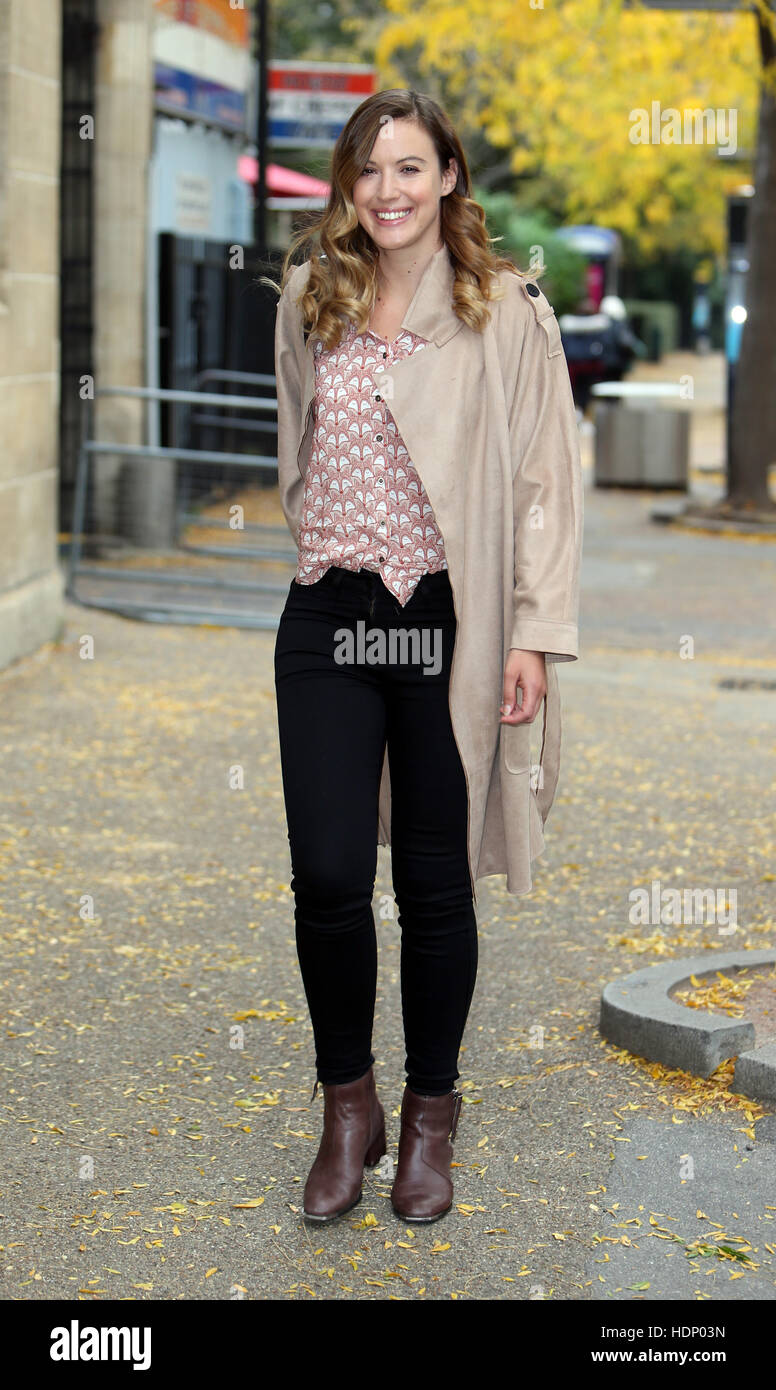 Charlie Webster outside ITV Studios Featuring: Charlie Webster Where ...