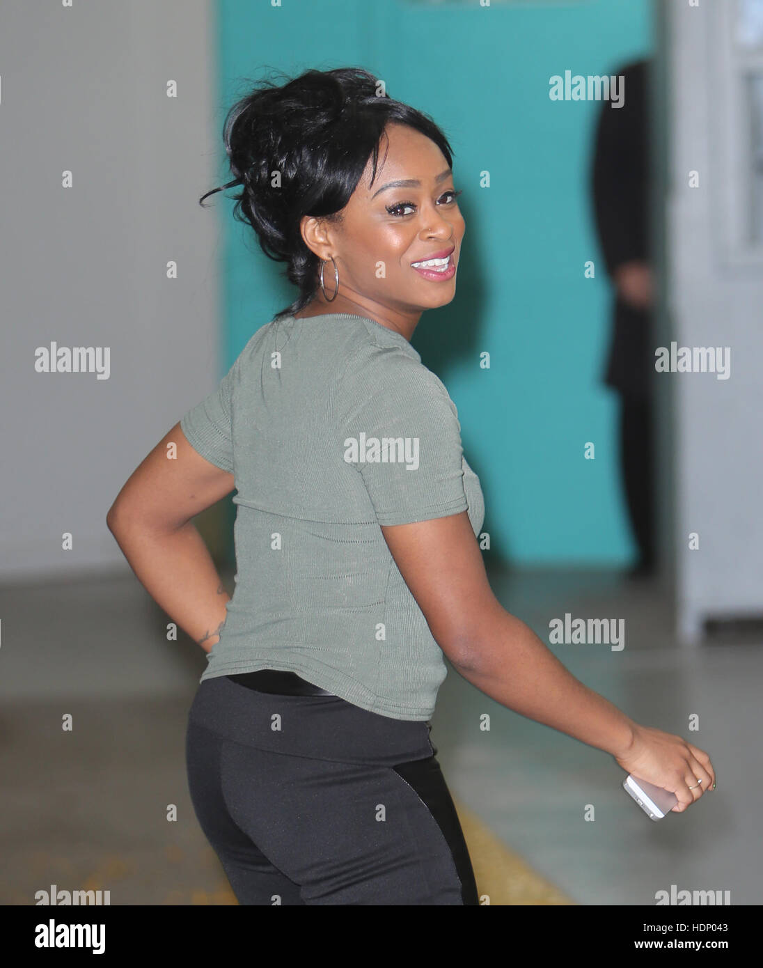 X Factor Relley C outside ITV Studios Featuring: Relley C Where: London ...