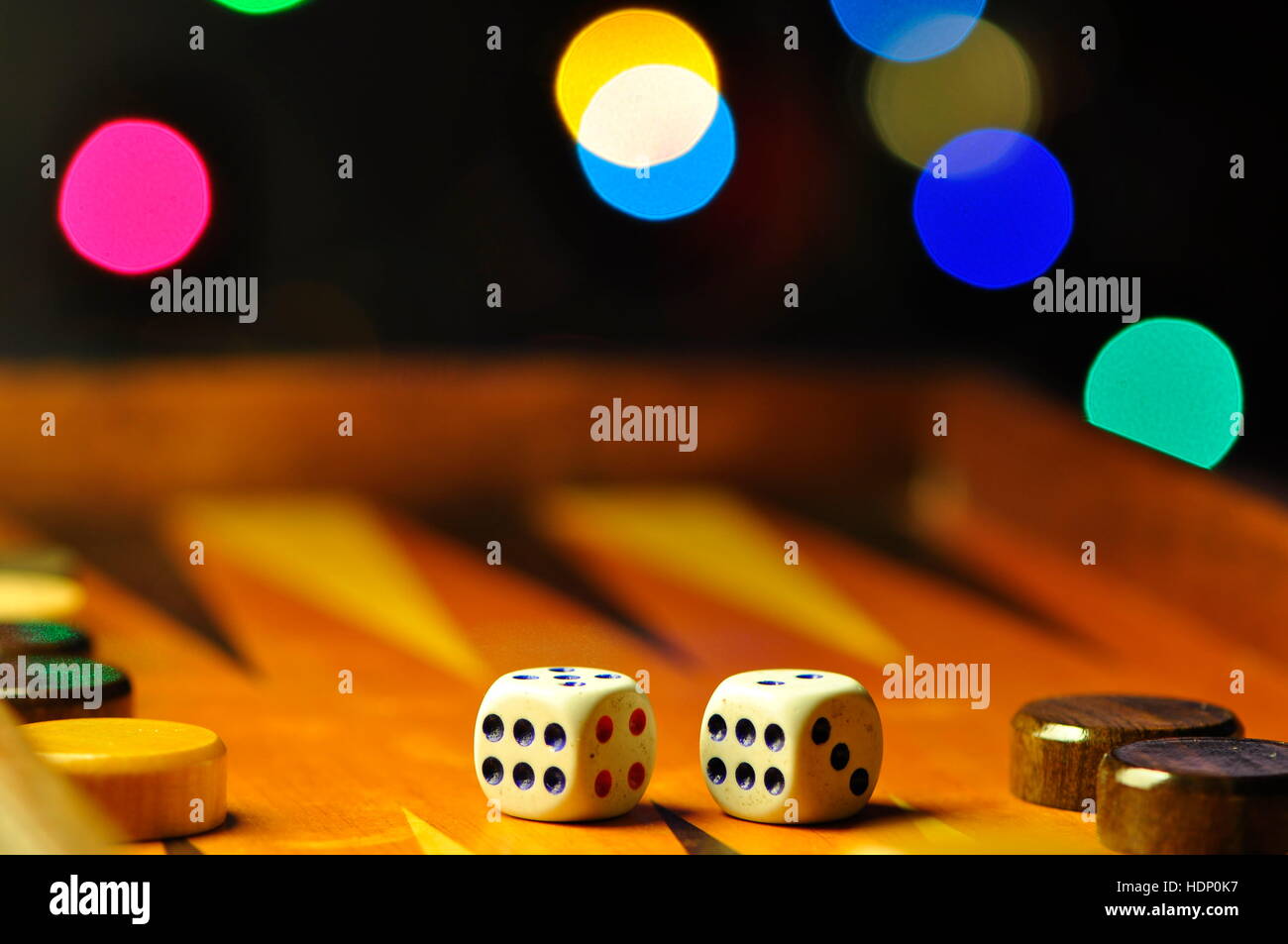 Gammon board hi-res stock photography and images - Alamy