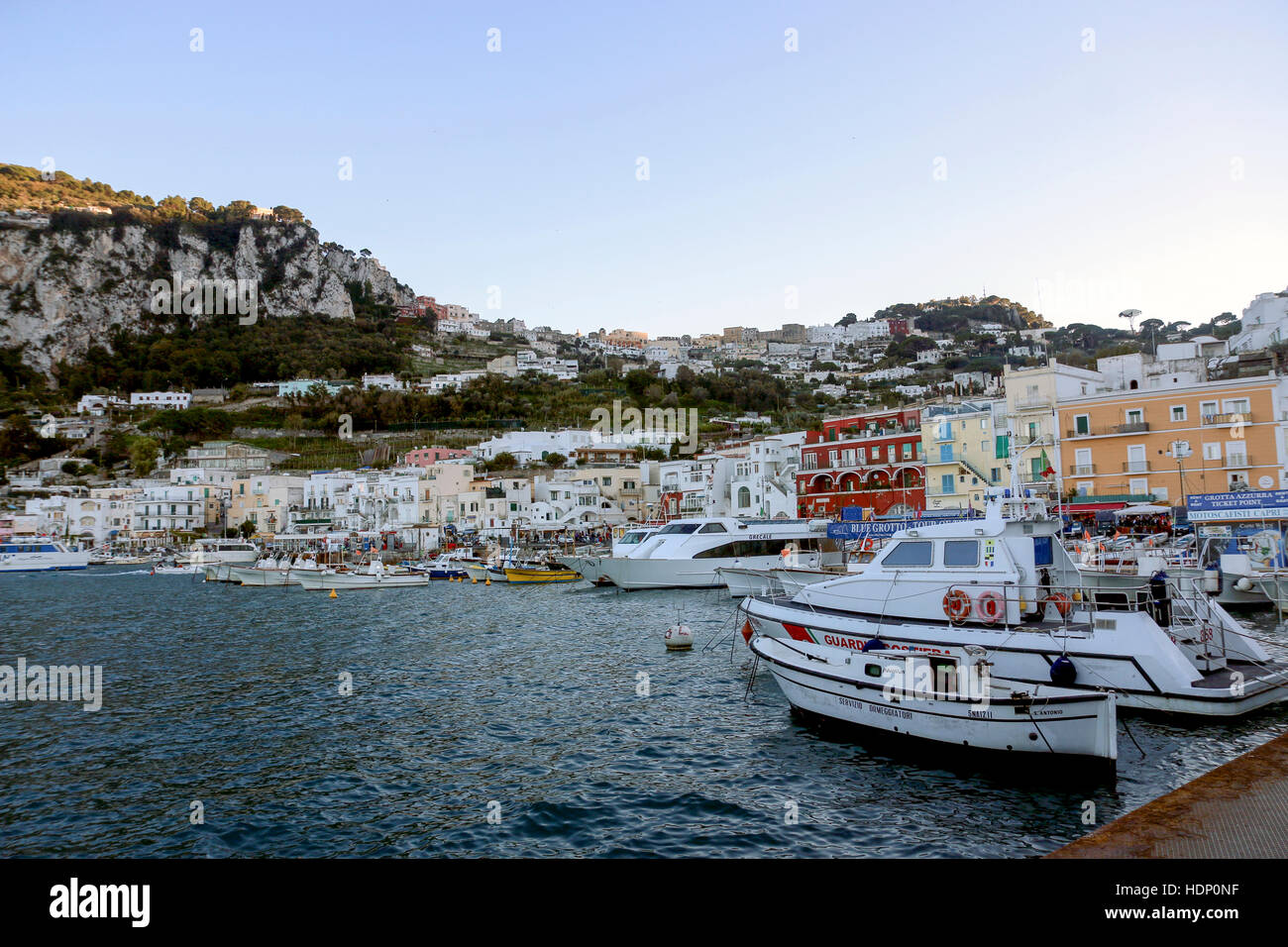 Isle of capri panoramic hi-res stock photography and images - Alamy