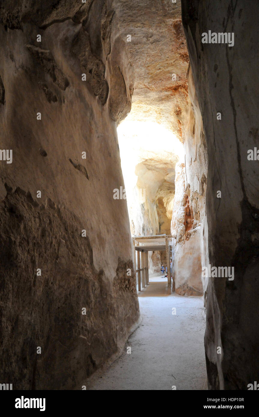 Underground Water Cisterns at Zippori (Sepphoris) National Park Israel ...