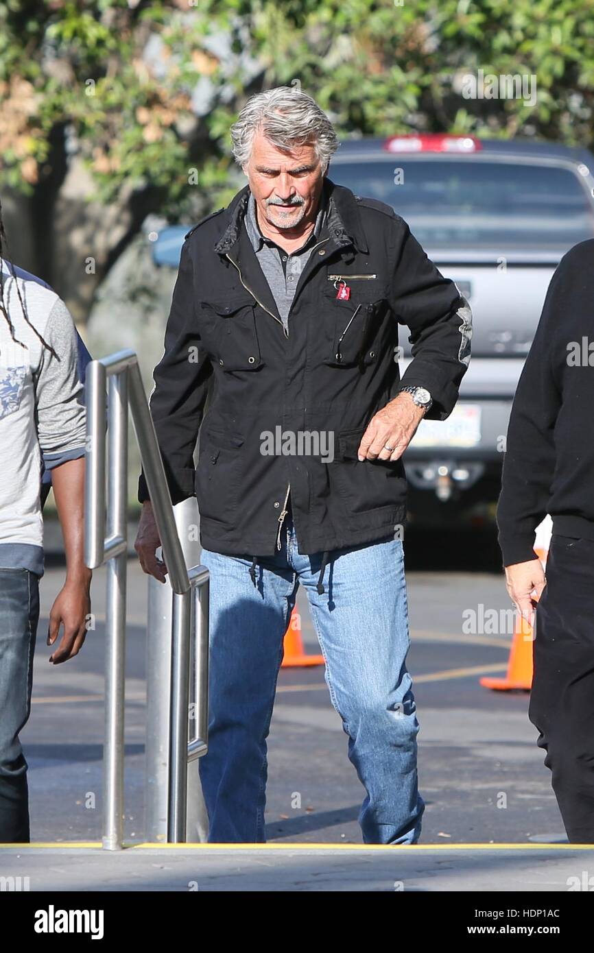 James Brolin seen at Universal studios where he was interviewed by ...