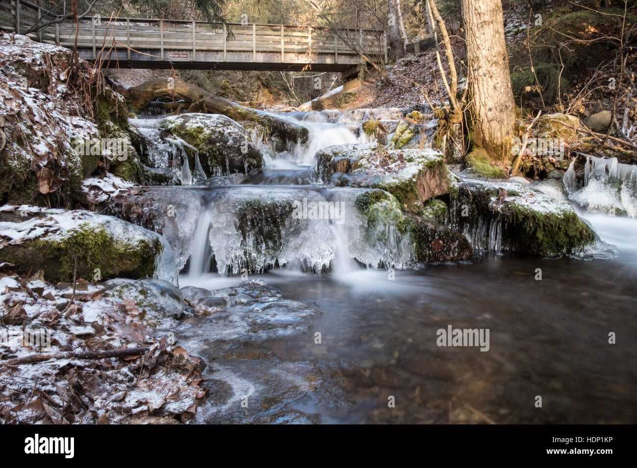 Frozen River Alaska Stock Photo - Alamy