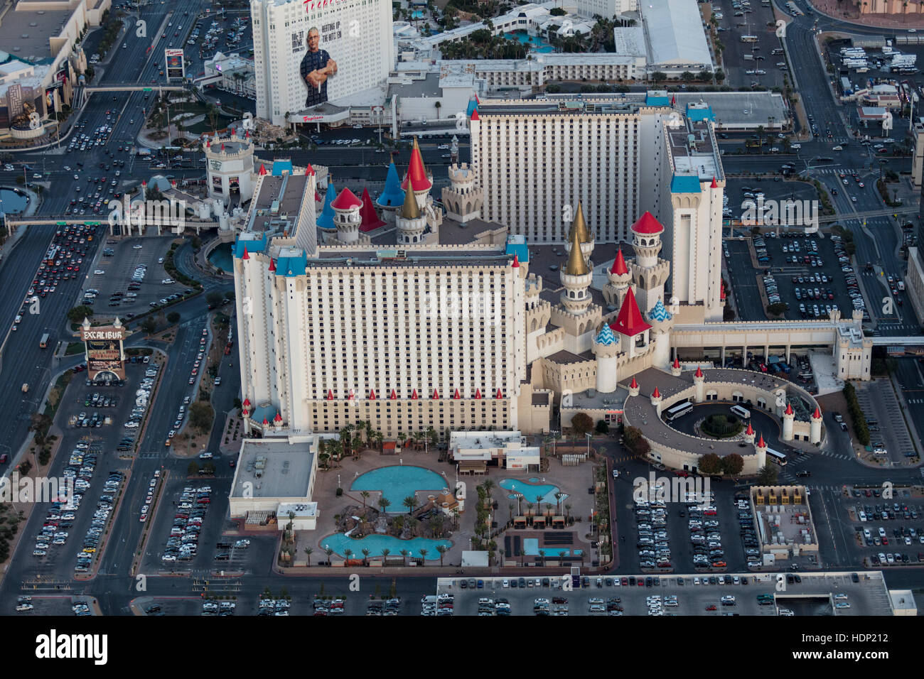 Excalibur Hotel and Casino Las Vegas, Nevada, USA Stock Photo - Alamy